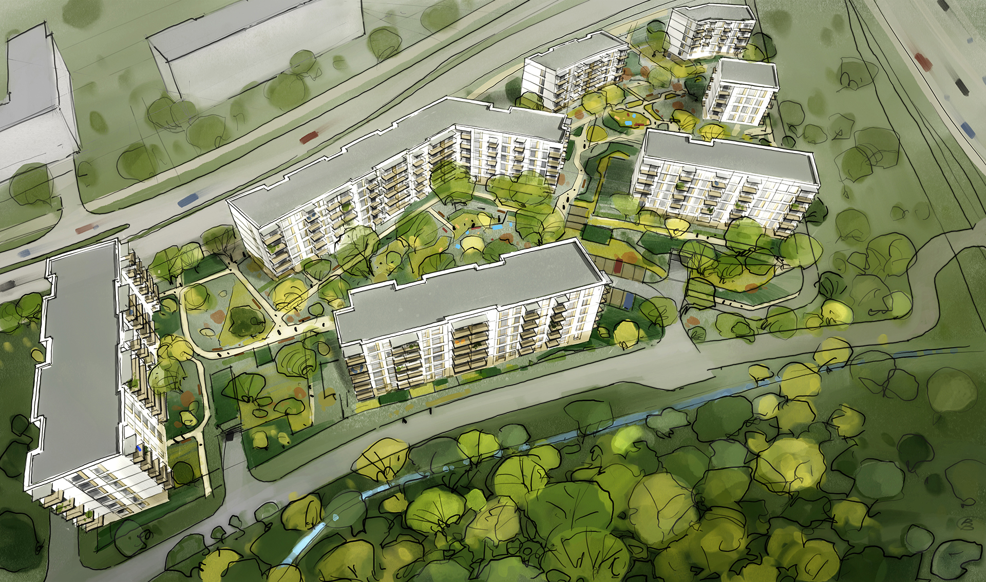 Osiedle Harmonia Mokotów - Dom Development